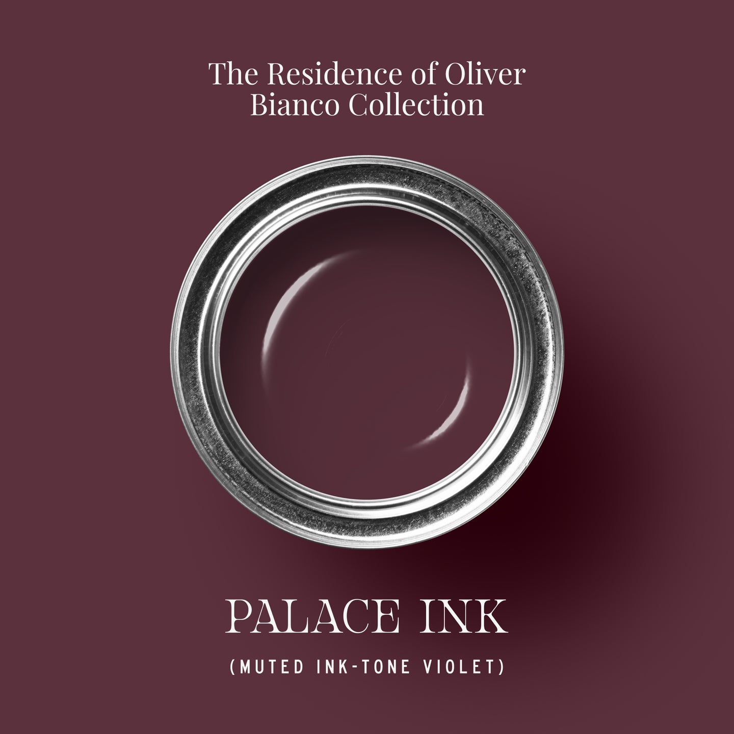 Palace Ink | muted ink-tone violet hand-made Tonester paint color ...