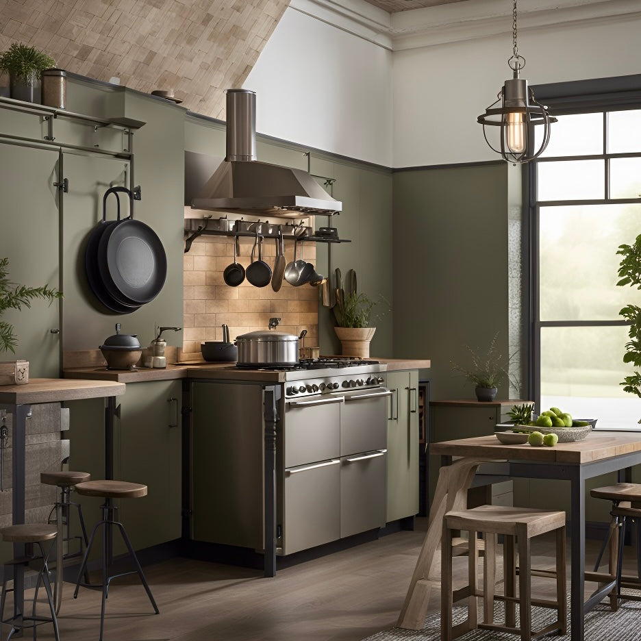 Urban Gallery | midtone brown-green hand-made Tonester paint color ...